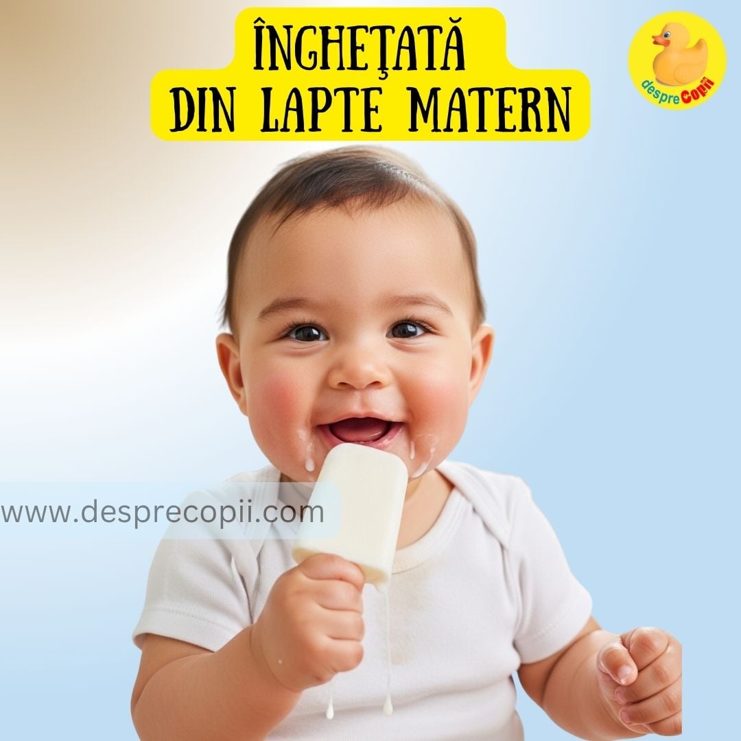 Inghetata din lapte matern - o solutie eficienta de calmare a gingiilor ...