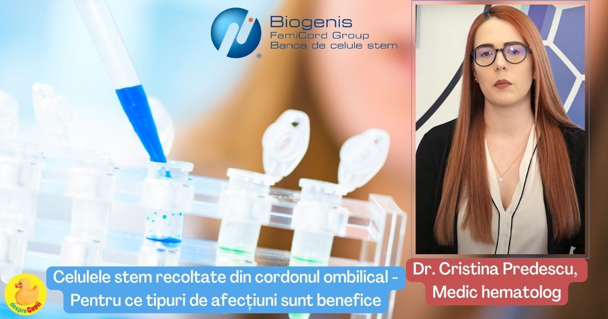 Celulele stem recoltate din cordonul ombilical - Pentru ce tipuri de afecțiuni sunt benefice ...