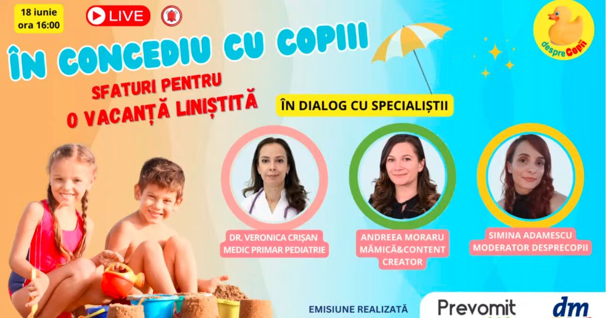 In concediu cu copiii, sfaturi pentru o vacanta linistita | Desprecopii.com