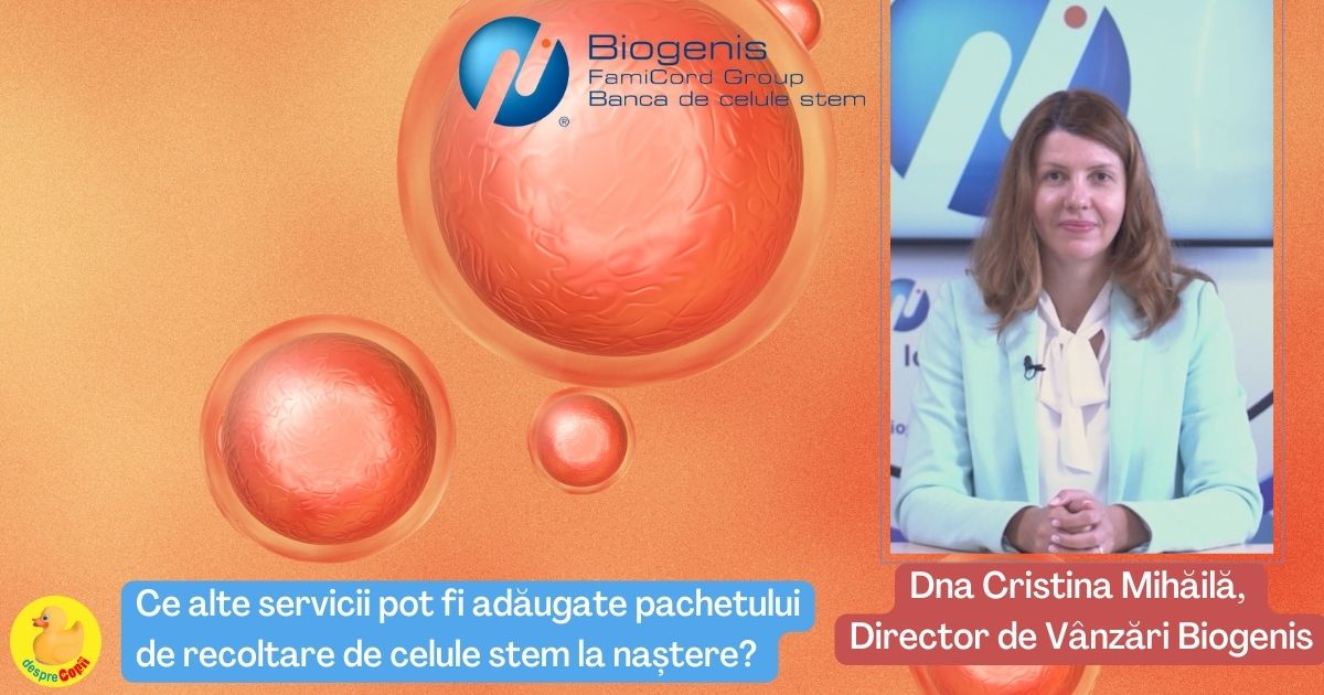 Ce alte servicii pot fi adăugate pachetului de recoltare de celule stem ...